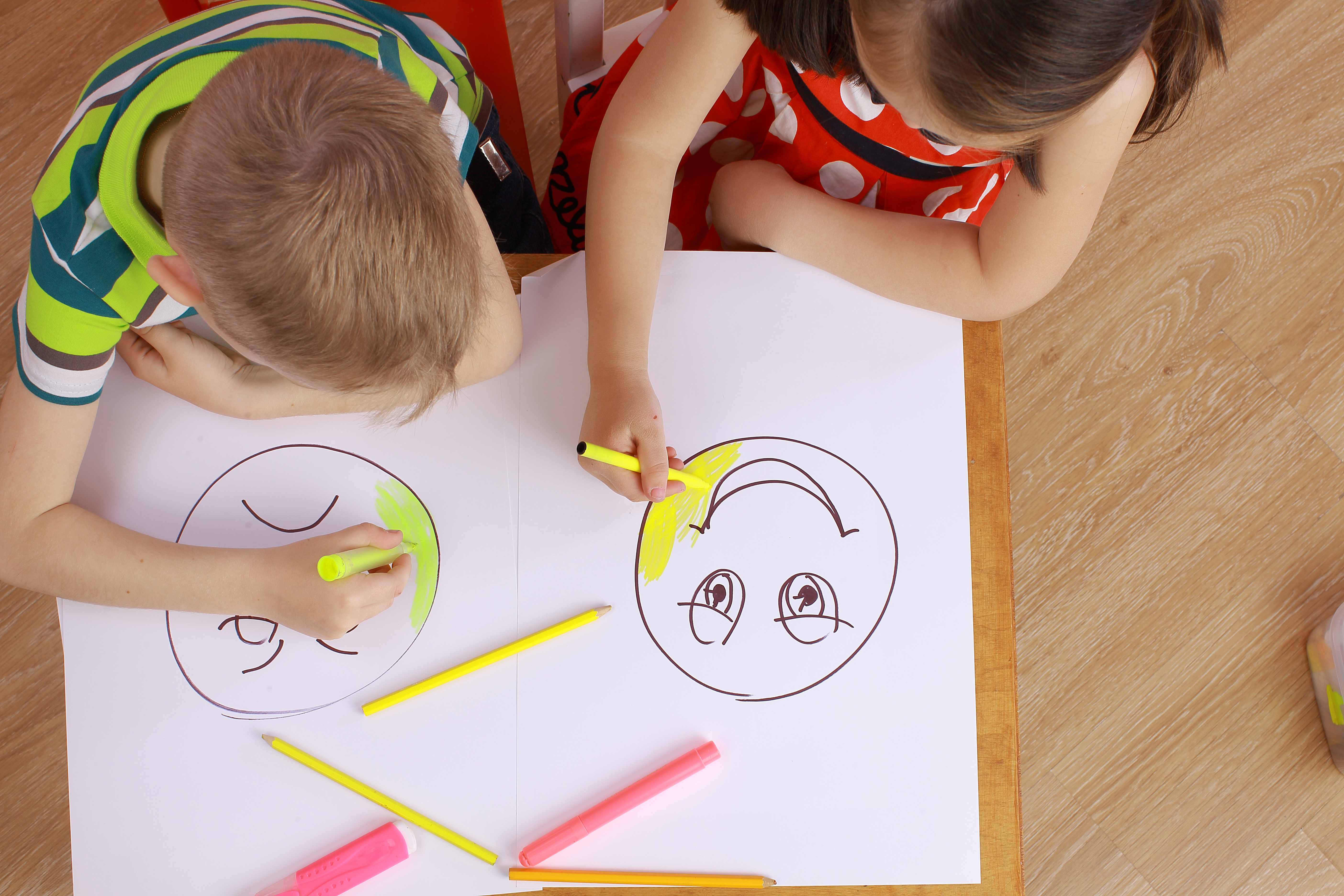 the development of emotional intelligence. child psychology. girl and ...